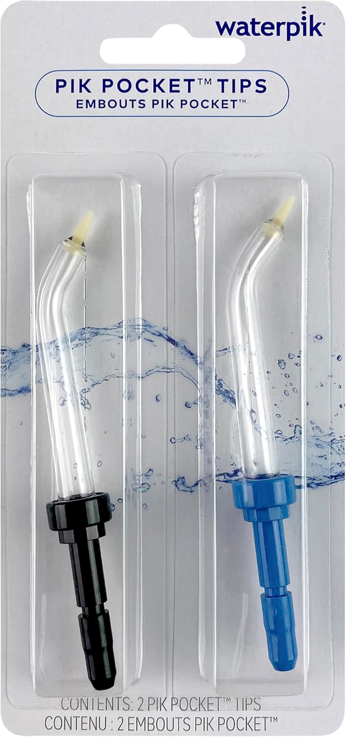 Waterpik Pik Pocket Tip (2 Pack), Compatible With Waterpik Water ...