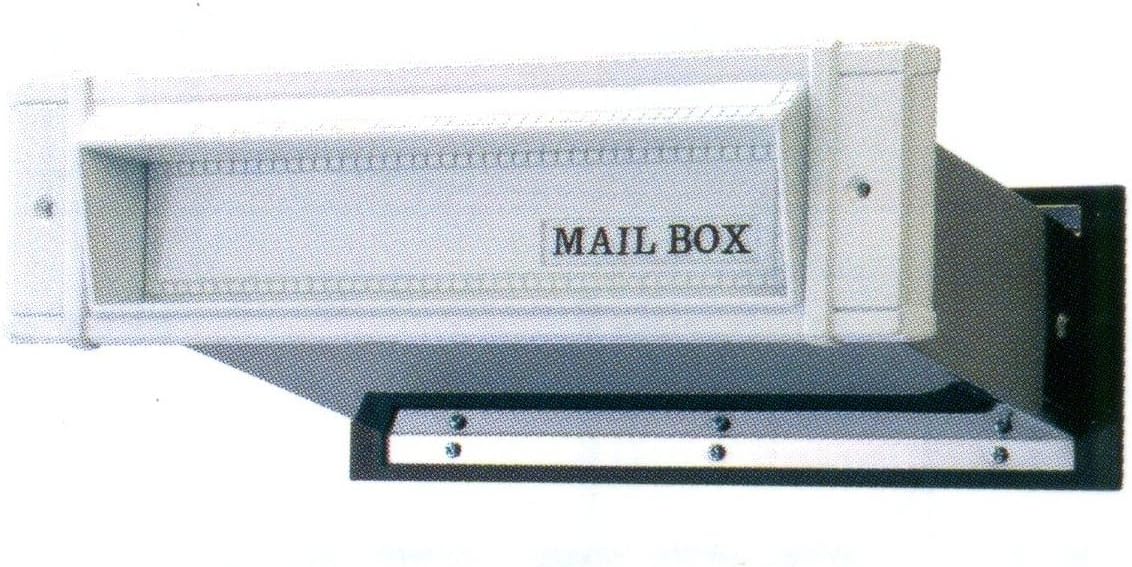 Amazon.com : アイワ金属 Aiwa Mail Shoot for Large Walls with Inner Lid No.24 ...