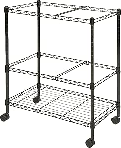 Amazon.com: Lorell LLR45650 Mobile Wire File Cart : Office Products