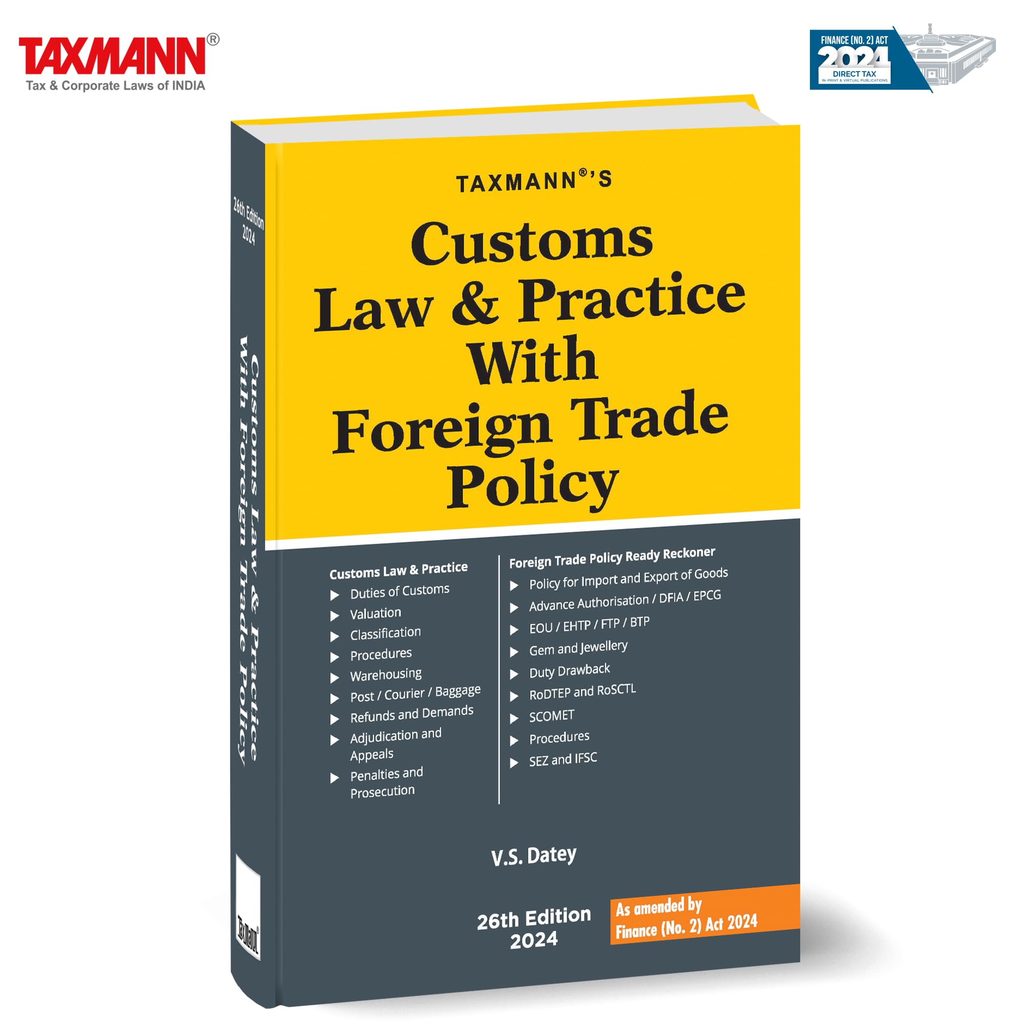 Buy Taxmann's Customs Law & Practice with Foreign Trade Policy ...