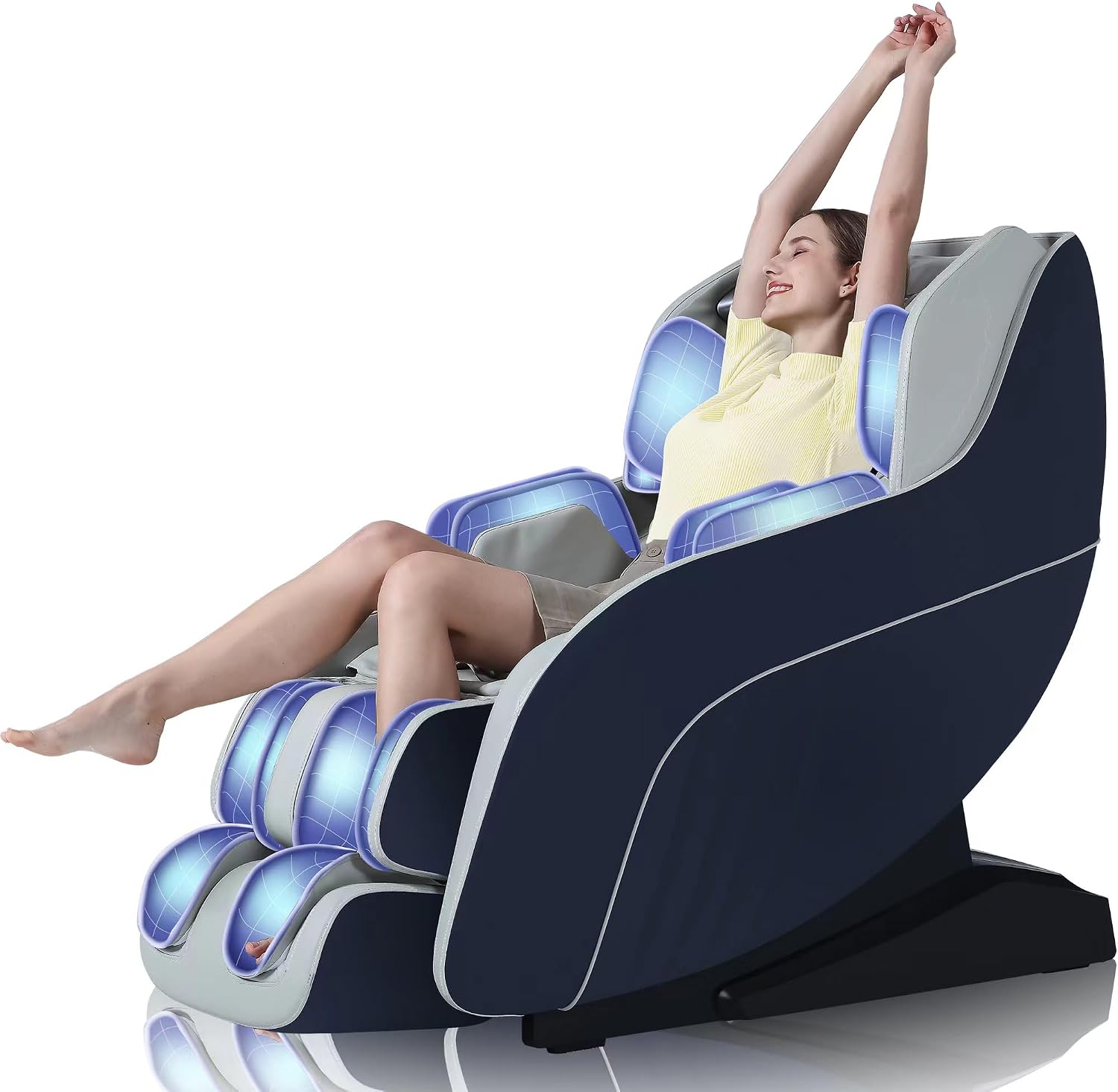 Amazon.com: HealthRelife Massage Chair Full Body Recliner, with Heat ...