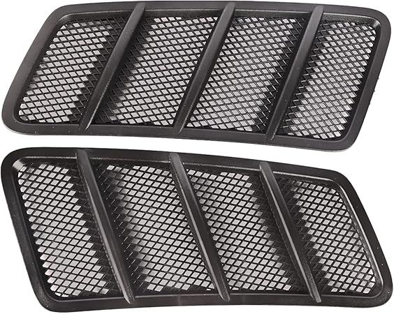 Amazon.com: Magimaker Left&Right Front Hood Air Vent Grille Cover ...