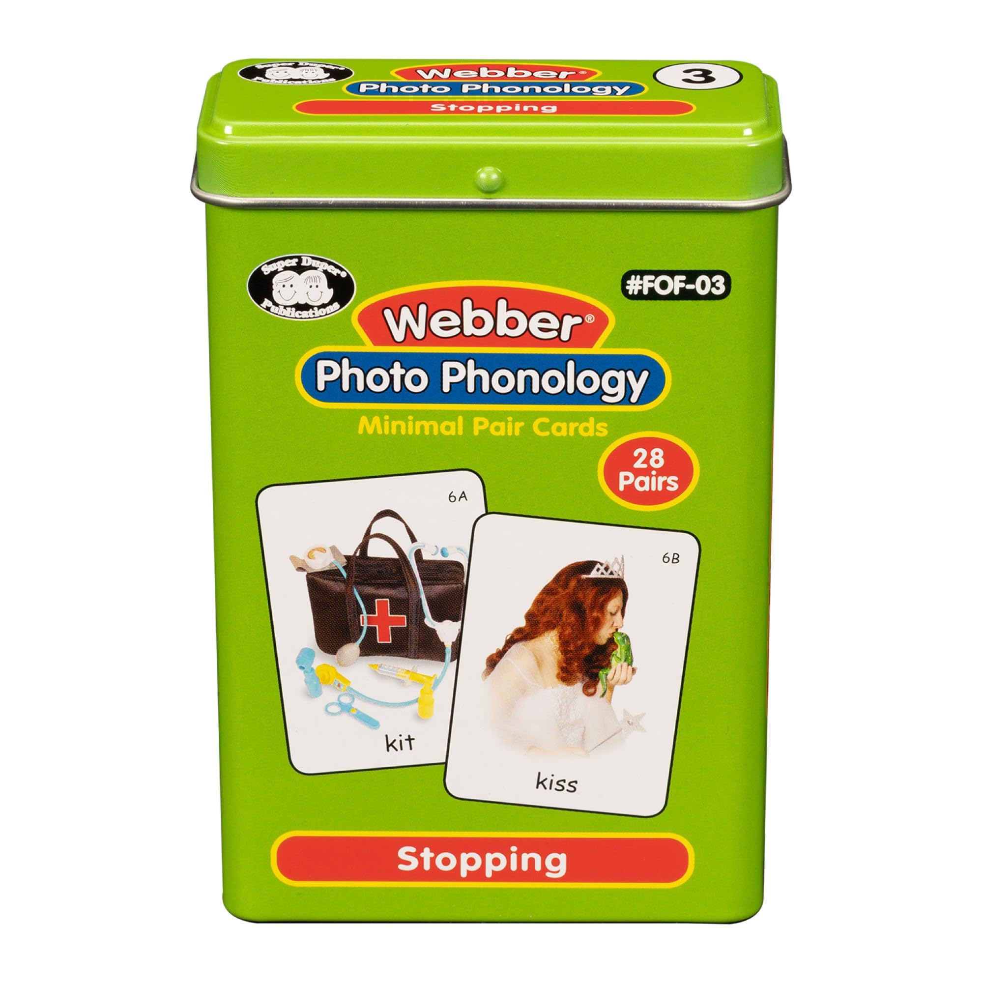 Stopping Speech Therapy Webber Photo Phonology Minimal Pair Cards ...