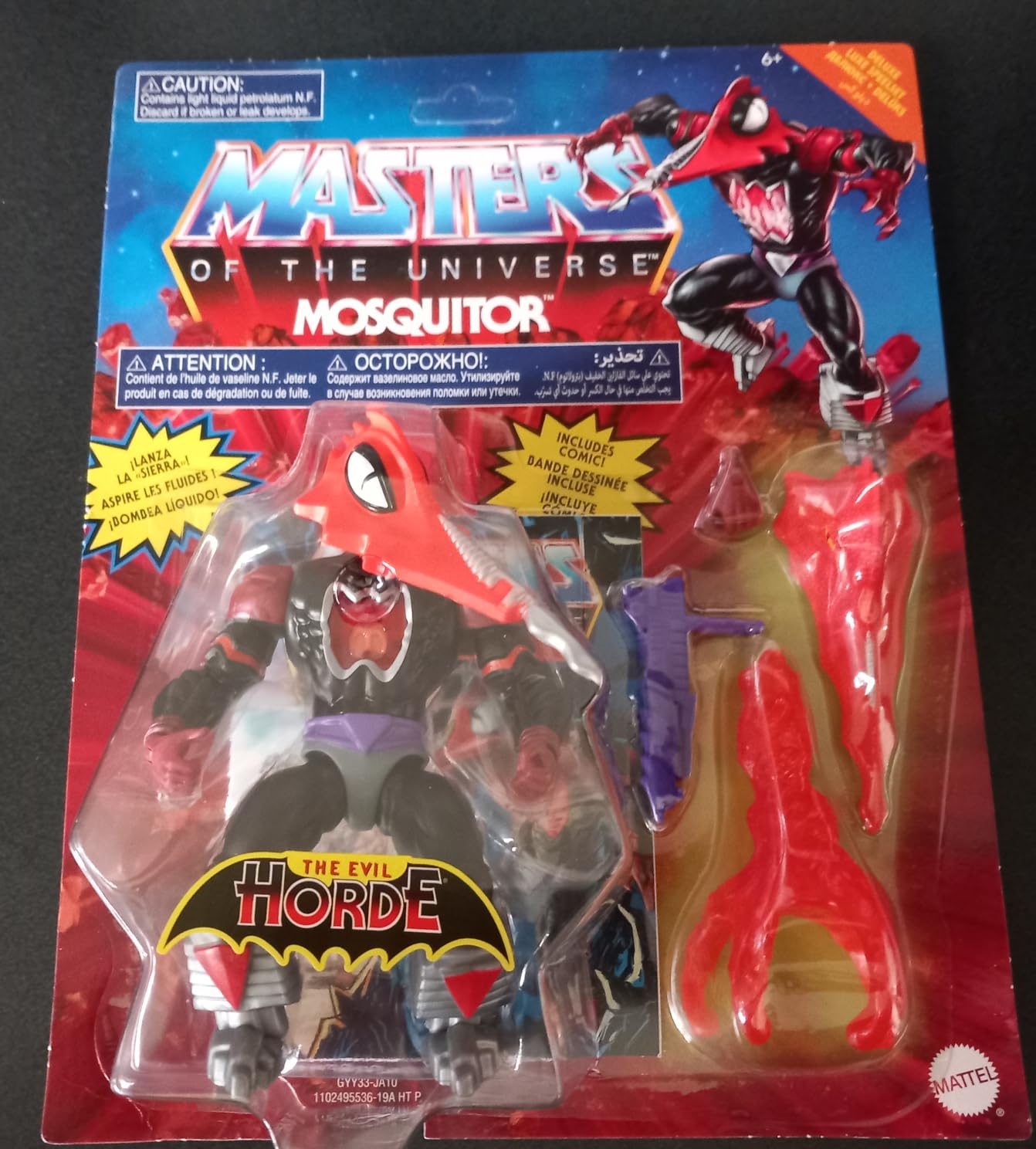 Masters of the Universe Origins Deluxe Mosquitor Action Figure : Amazon ...
