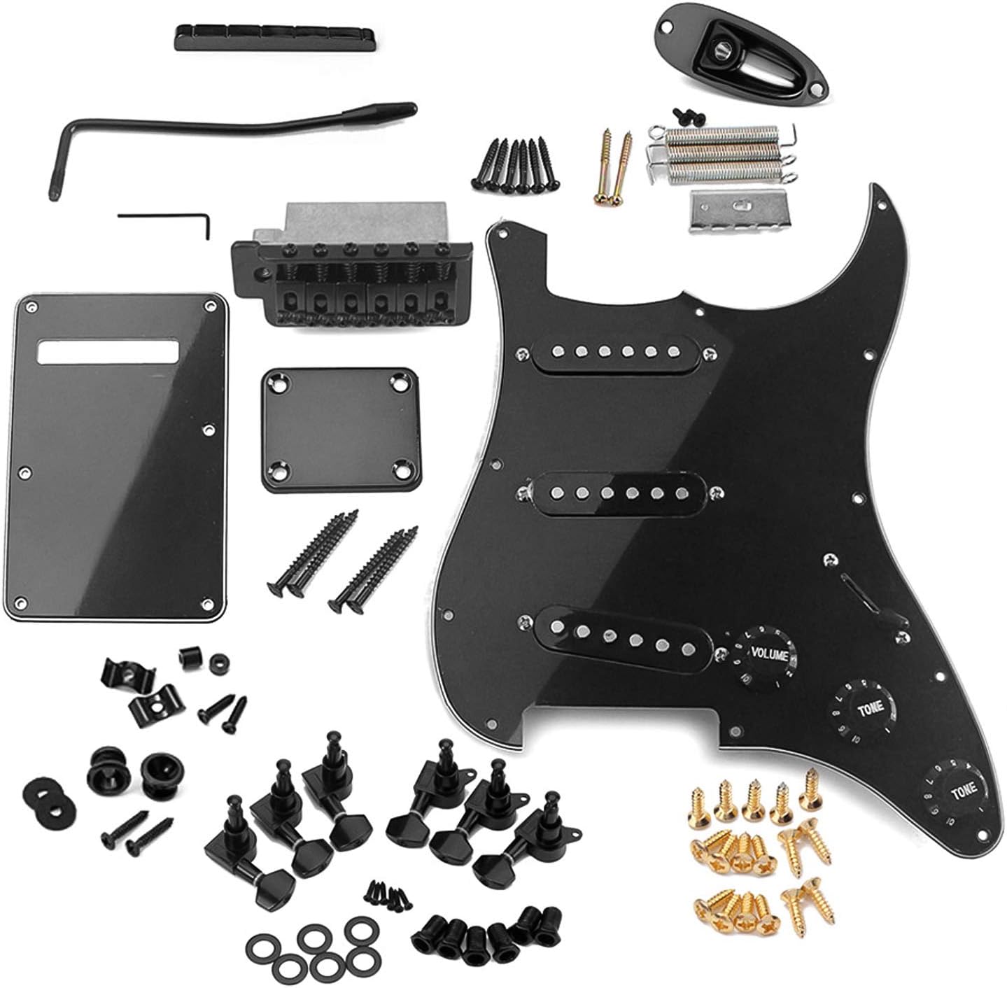 Kit de Acessórios DIY Completo para Guitarra Elétrica Estilo ST ...