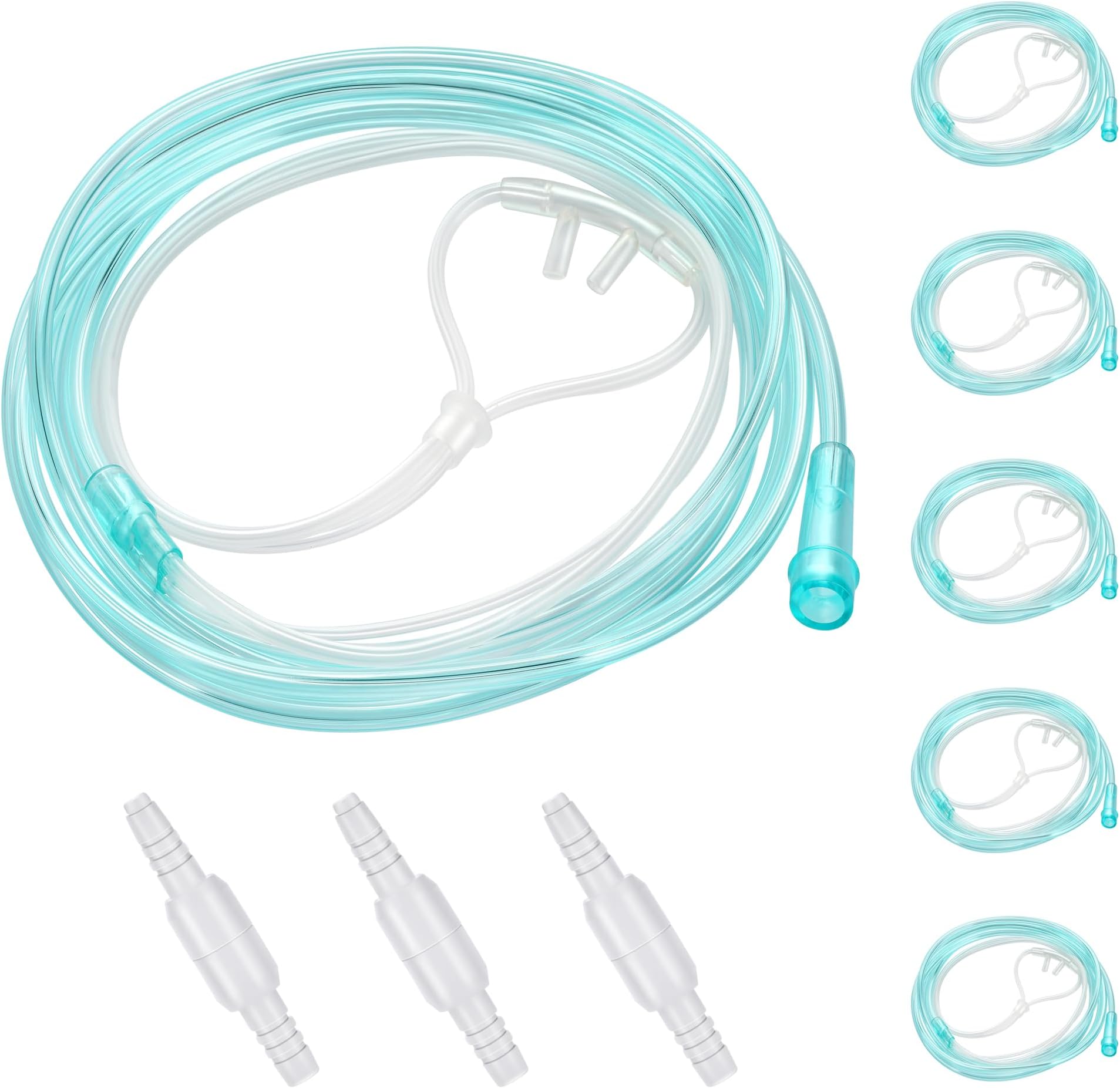 Amazon.com: 7 Foot Oxygen Nasal Cannula - 5 Pack Nasal Cannulas for ...