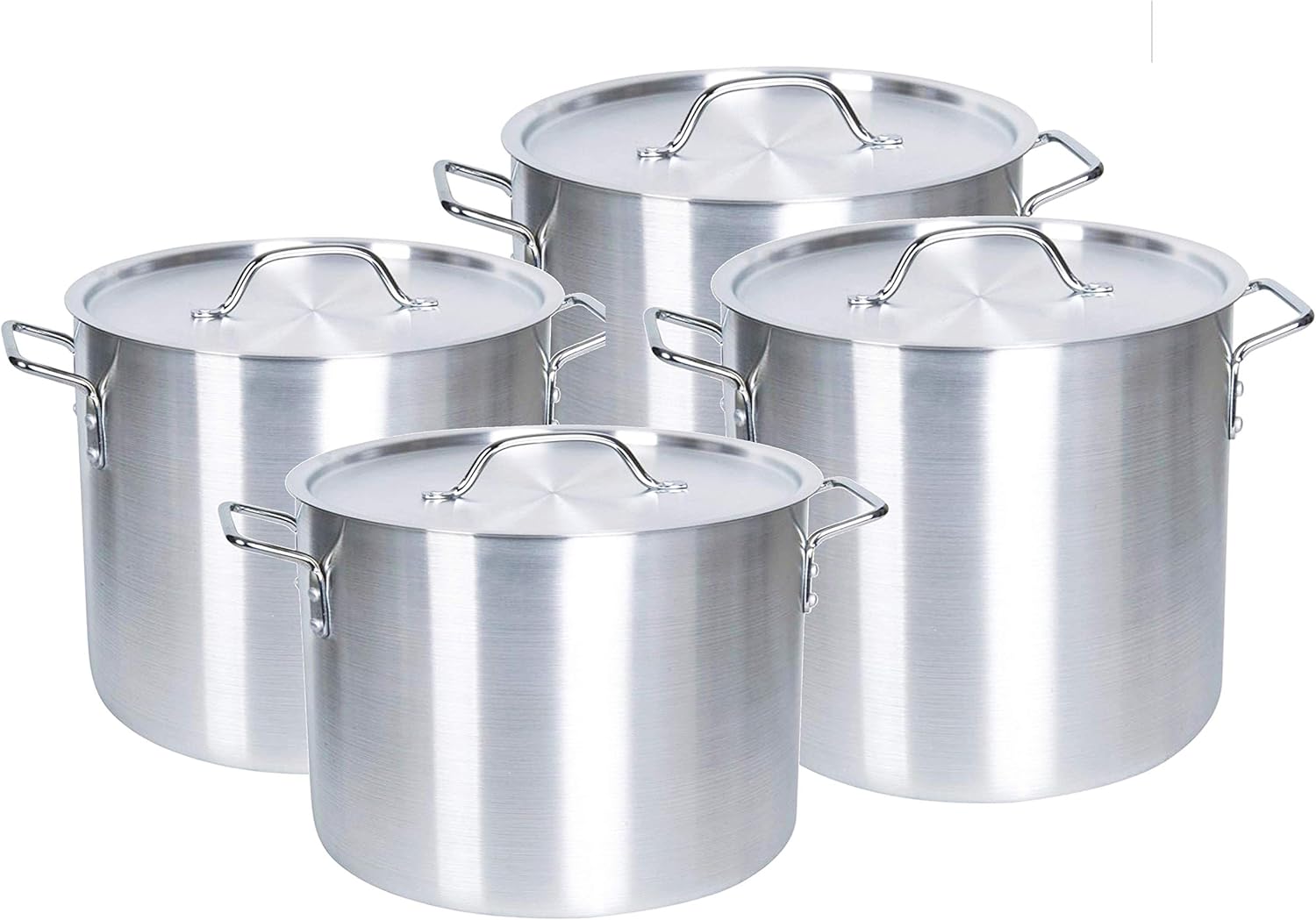 Amazon.com: Uniware 8, 12, 16, 20 QT Heavy Gauge Aluminum Stock Pot ...