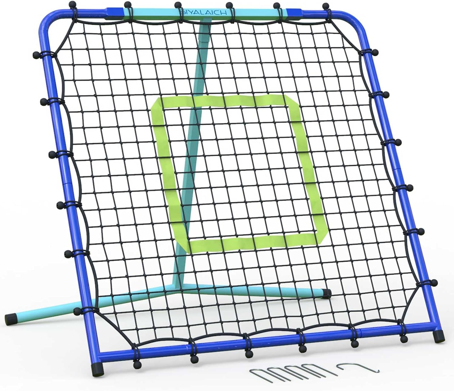 Amazon.com : SIYALAICH Baseball Rebounder Net 3' x 3', Bounce Back Net ...