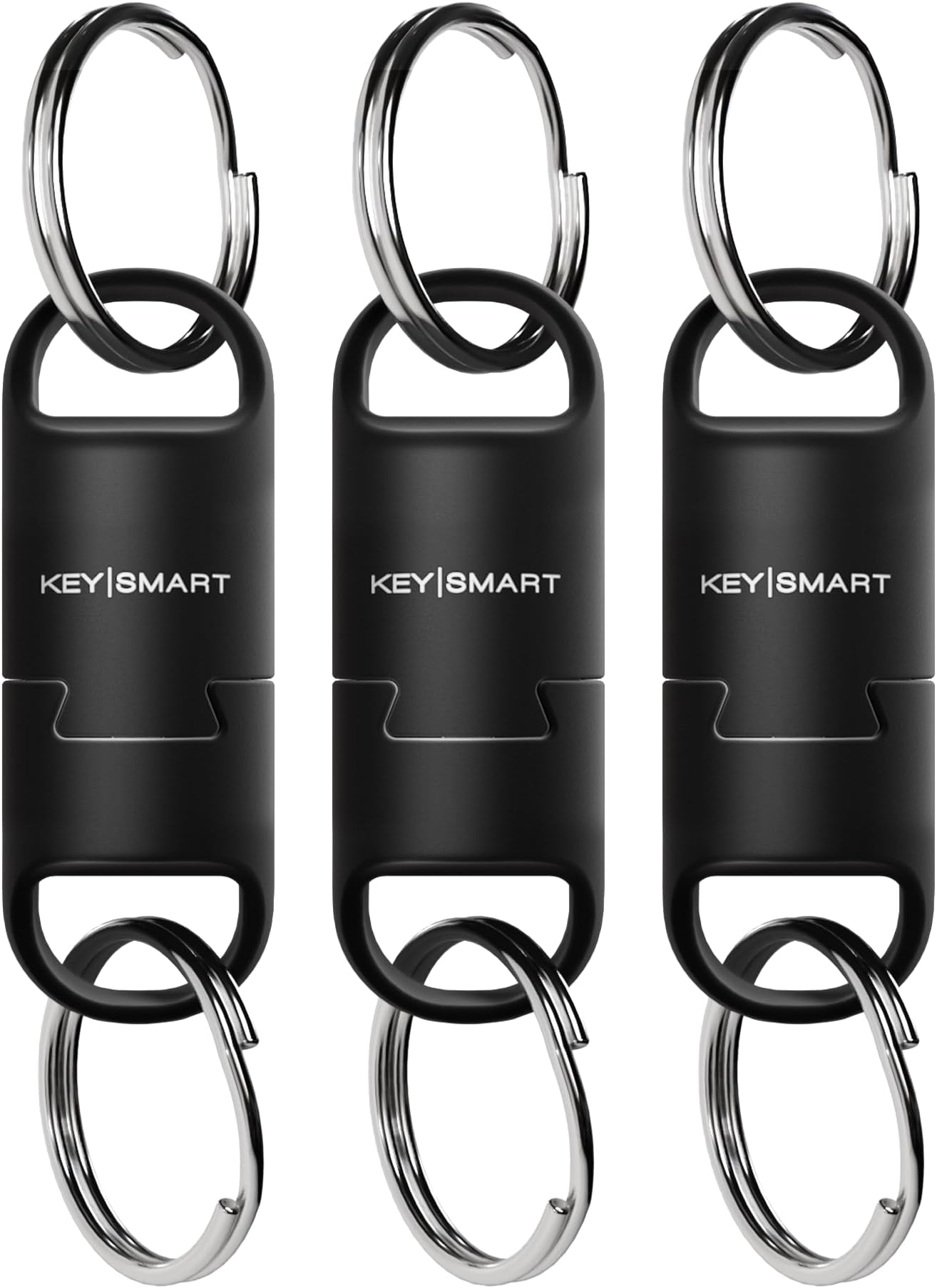Amazon.com: Rongbo 3 Pack Quick Release Detachable Pull Apart Key Rings ...
