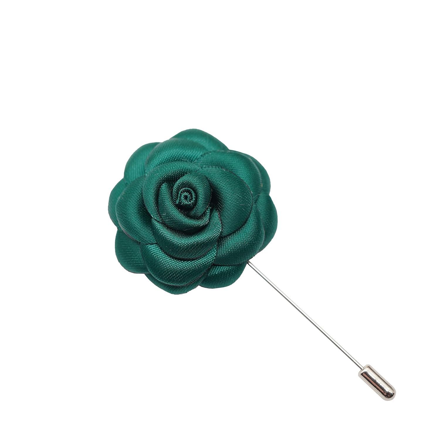 Amazon.com: 4.5cm TINY ROSE Flower Pin Brooch By NhanDo Handmade ...