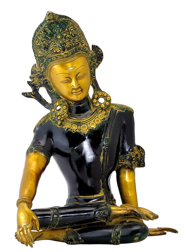 Redbag Brass Statue - King of Heaven Indra Deva : Amazon.in: Home & Kitchen