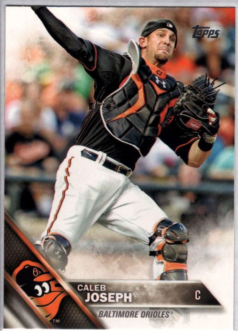 Amazon.com: 2016 Topps Series 2 Baseball #513 Caleb Joseph Baltimore Orioles Official MLB ...