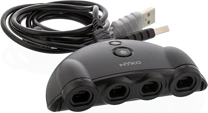 Amazon.com: Nyko Retro Controller Hub Plus – 4 Port Gamecube Controller ...