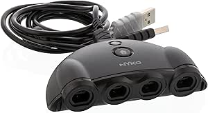 Nyko Retro Controller Hub Plus – 4 Port GameCube Controller Adapter ...