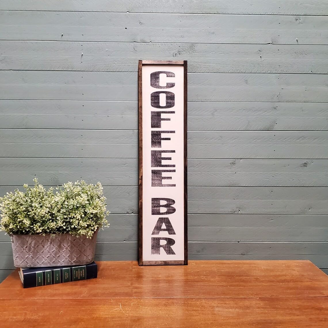 Amazon.com: Coffee Bar Sign, Coffee Bar Decor, Farmhouse Decor, Wood ...