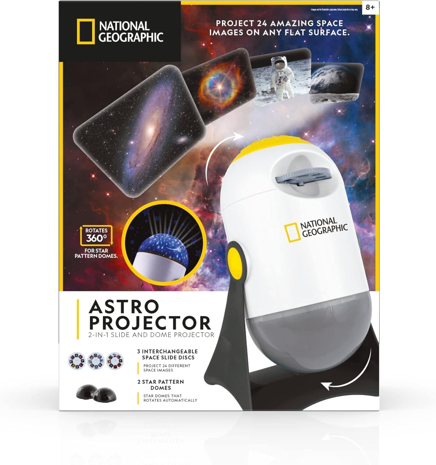 Amazon.com: Explore Scientific Astro Projector 2-in-1 Dome and Slide ...