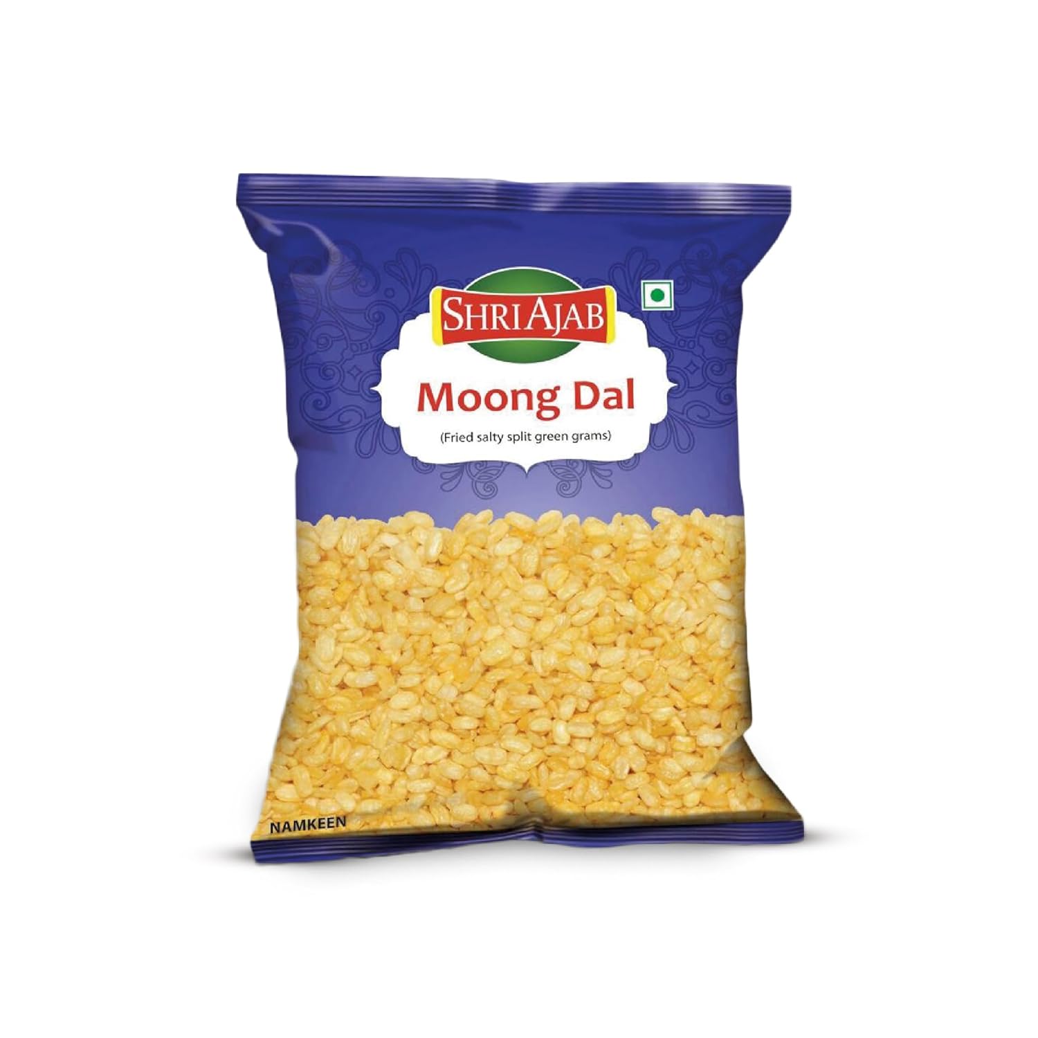 SHRIAJAB Moong Dal 28g (Pack of 10) Crispy Moong Dal coated with Salt ...