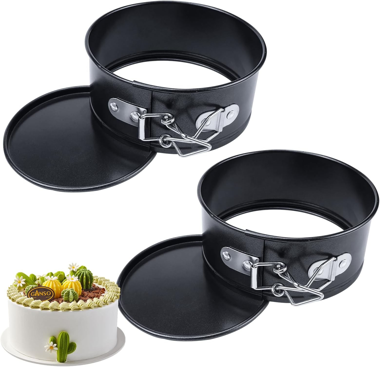 Original Kaiser Inspiration Springform 26 cm rund, Flachboden, runde ...