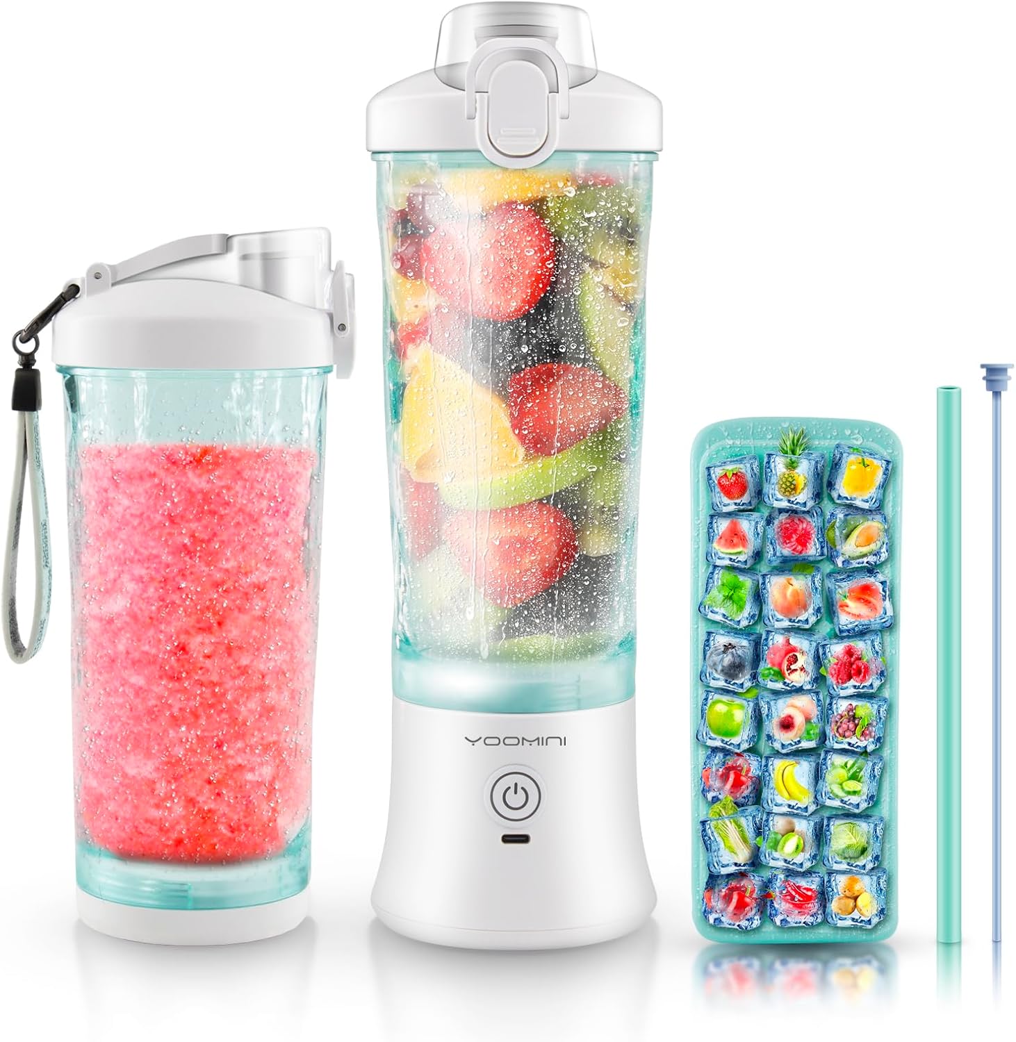 Amazon.com: Personal Portable Blender for Shakes & Smoothies - USB ...