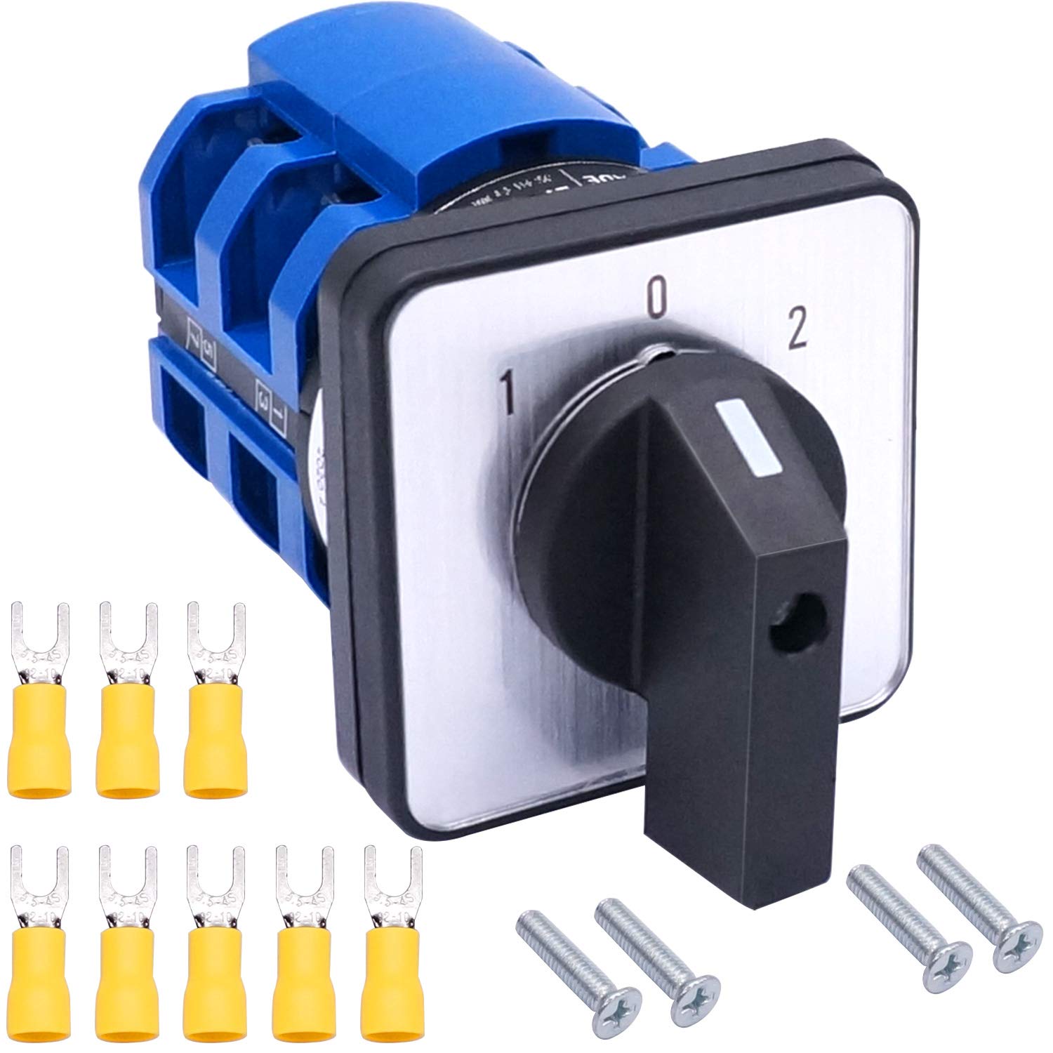 Snapklik.com : Universal Changeover Switch 63A 690V 3 Position 8 ...