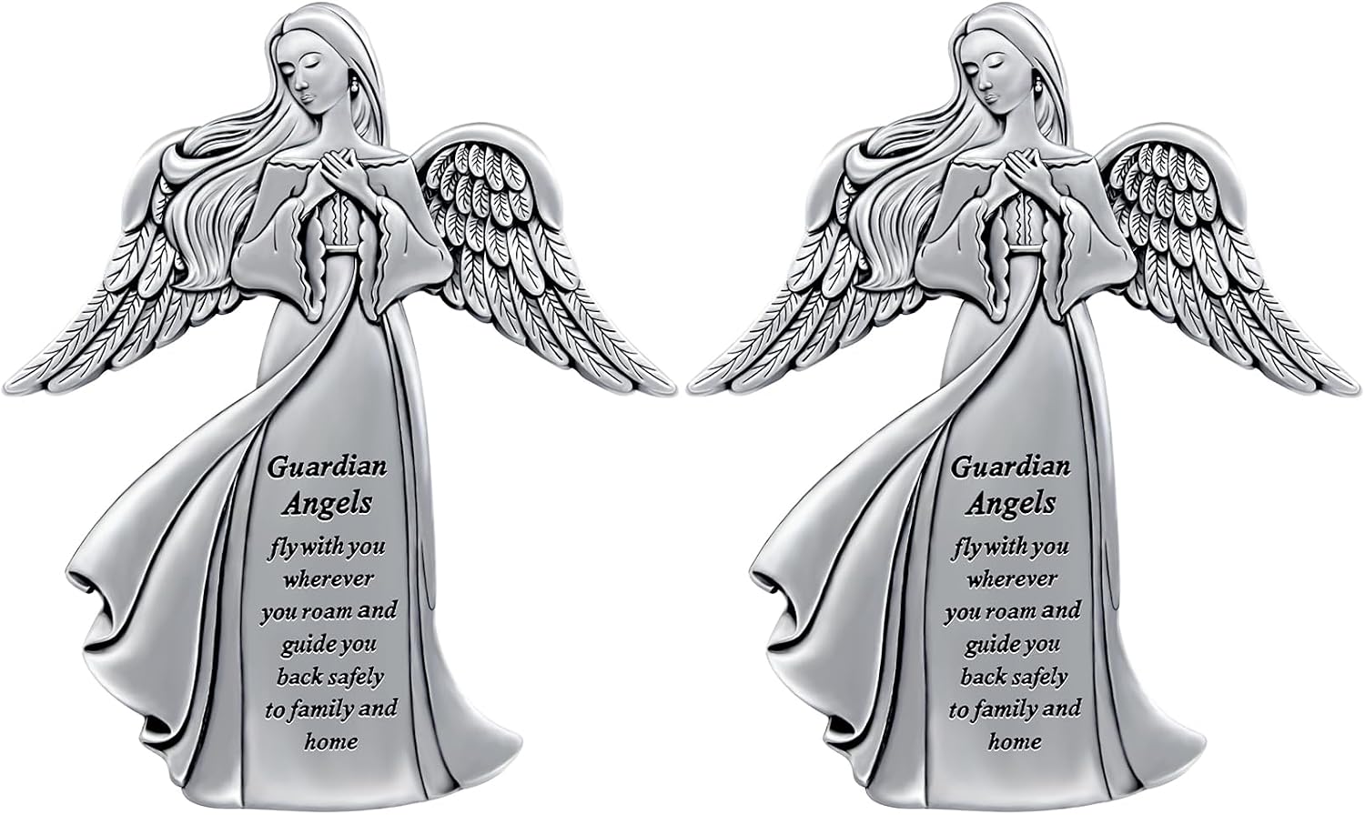 Amazon.com: Guardian Angel Sun Visor Clip 2 Pack: A Symbolic Travel ...