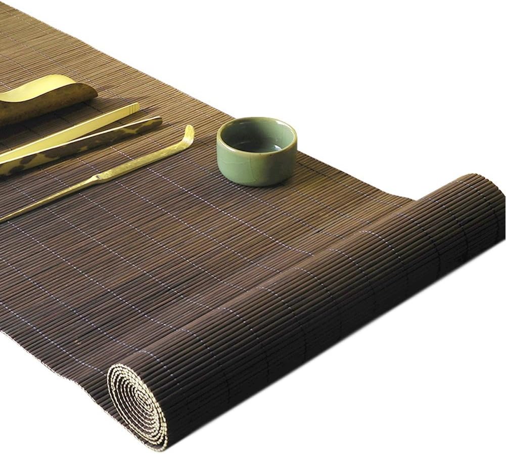 Amazon.com: YOY Tea Ceremony - Kung Fu Tea Set Mat Natural Bamboo ...