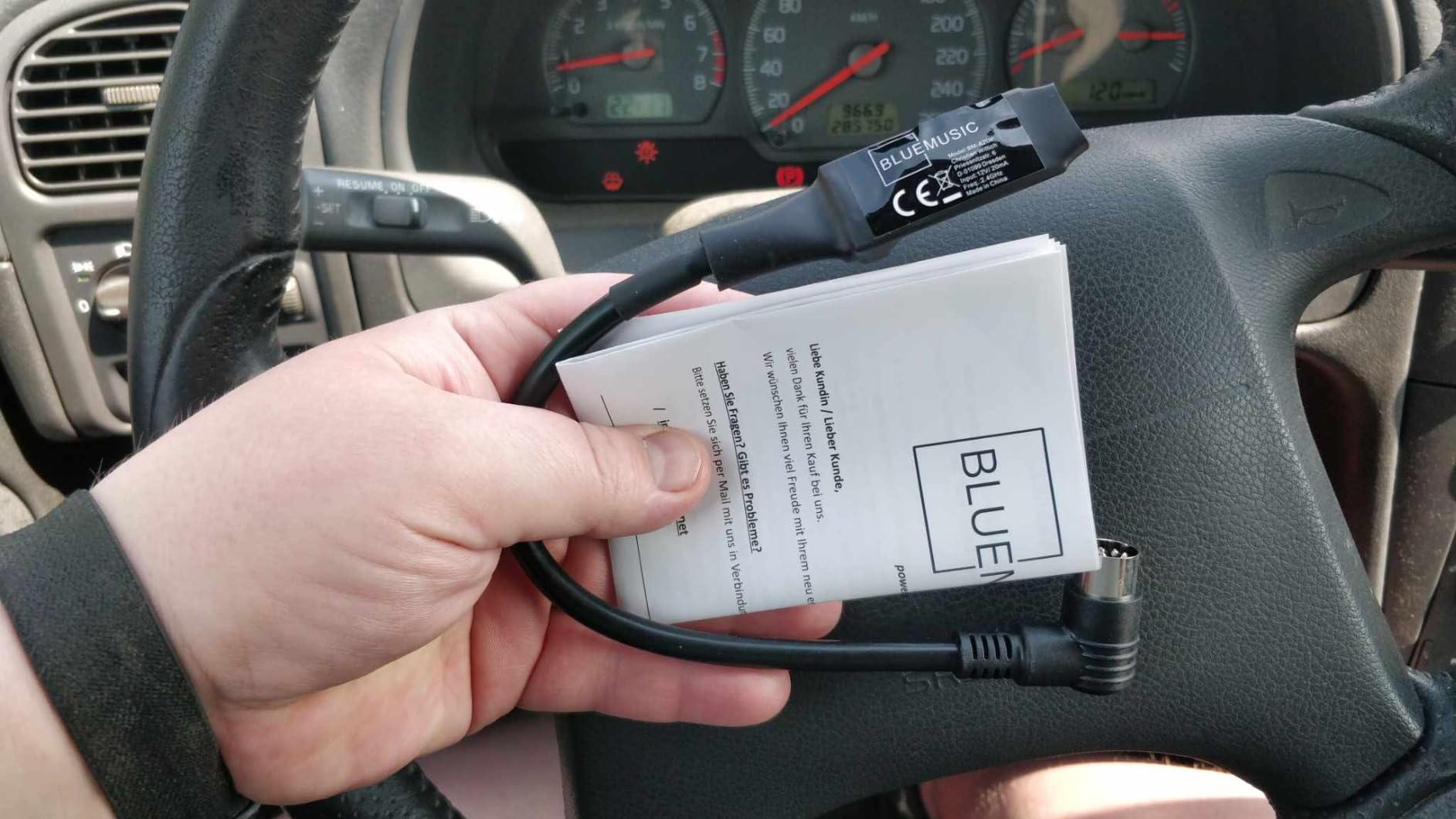 BlueMusic Bluetooth-ljudadapter kompatibel med Volvo HU: 401, 403, 405 ...