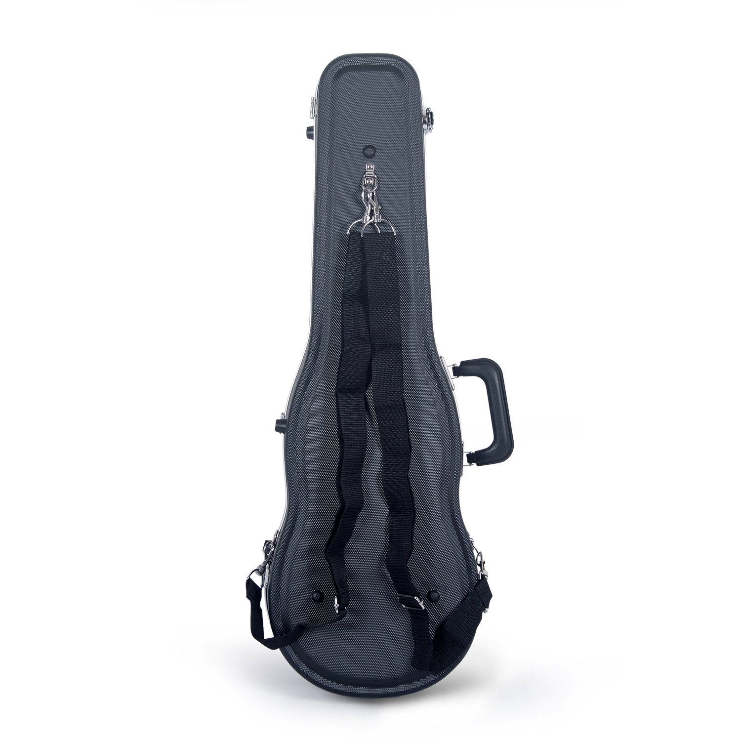 Snapklik.com : CRA860SVFBK ABS Molded Shaped Violin Case-Backpack Style ...