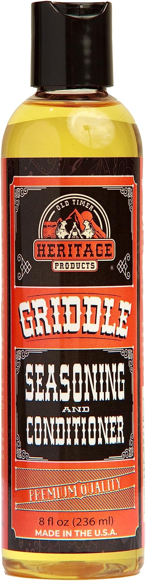 Amazon.com: Heritage Products Griddle Seasoning Oil - Low-Smoke, Hi ...