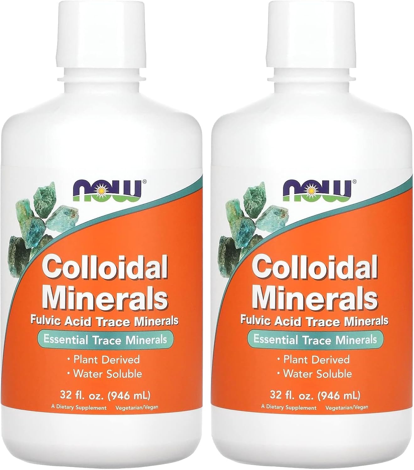 Amazon.com: NOW Supplements, Colloidal Minerals Liquid, Plant Derived ...