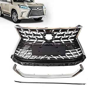Amazon.com: JZPARTFIT Compatible with Lexus LX570 2016-2021 Front ...
