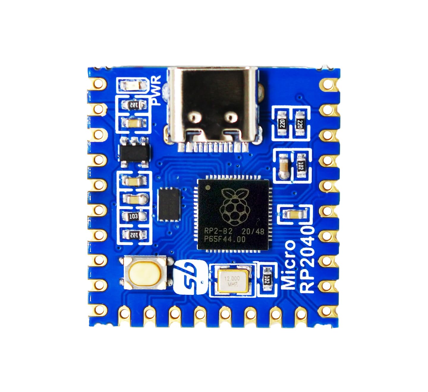 Buy sb components Micro RP2040, 2MB Flash MCU Board based on Raspberry ...