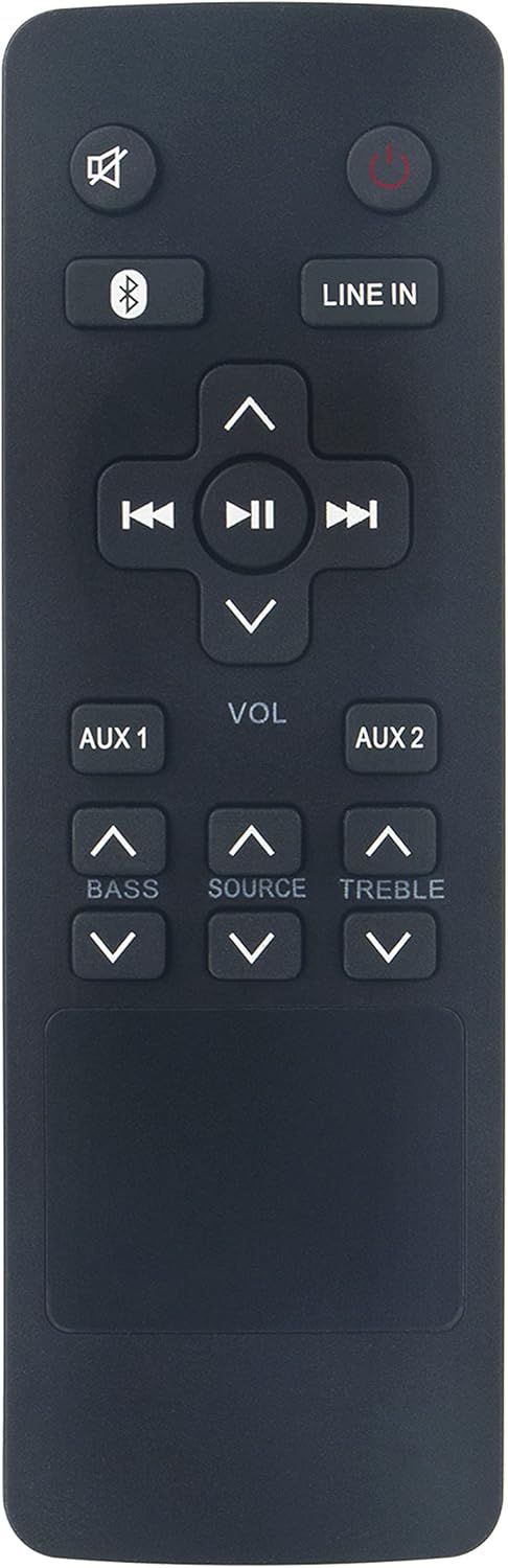 Amazon.com: RTS7010B Replaced Remote Control fit for RCA Sound Bar ...