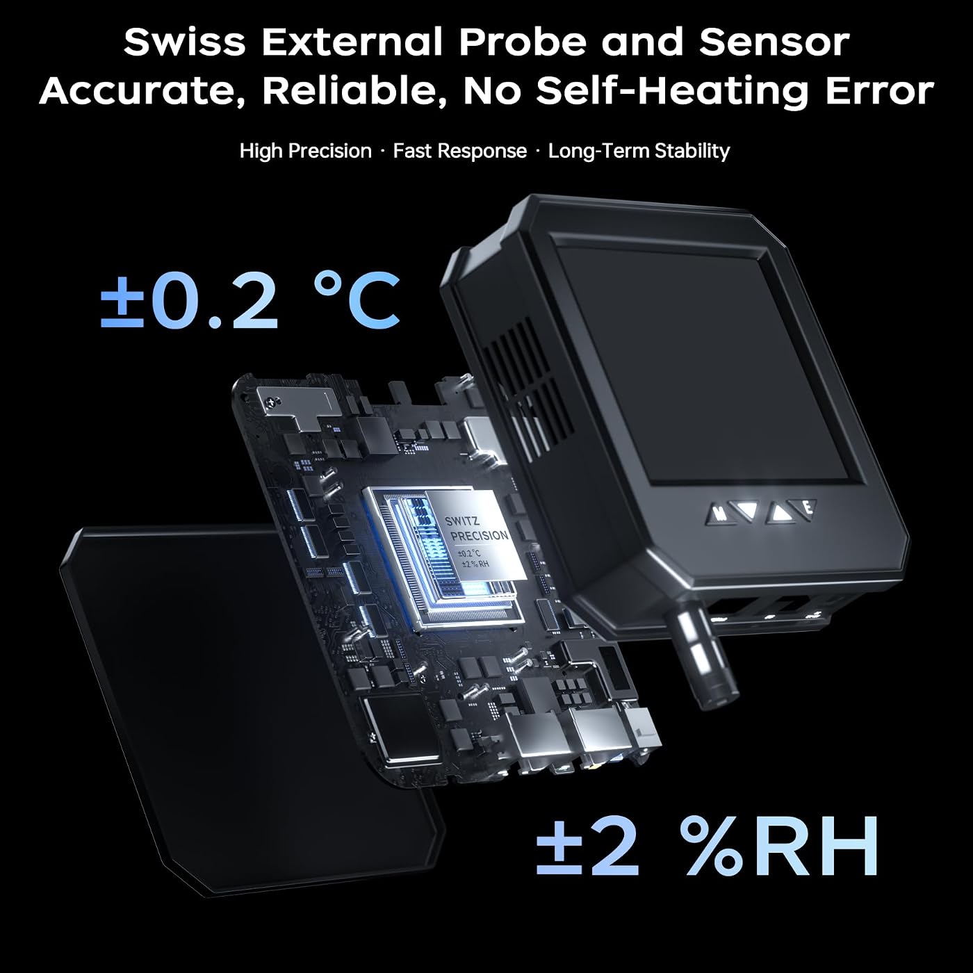 Snapklik.com : Ethernet Server Room Temperature Monitor, PoE Server ...