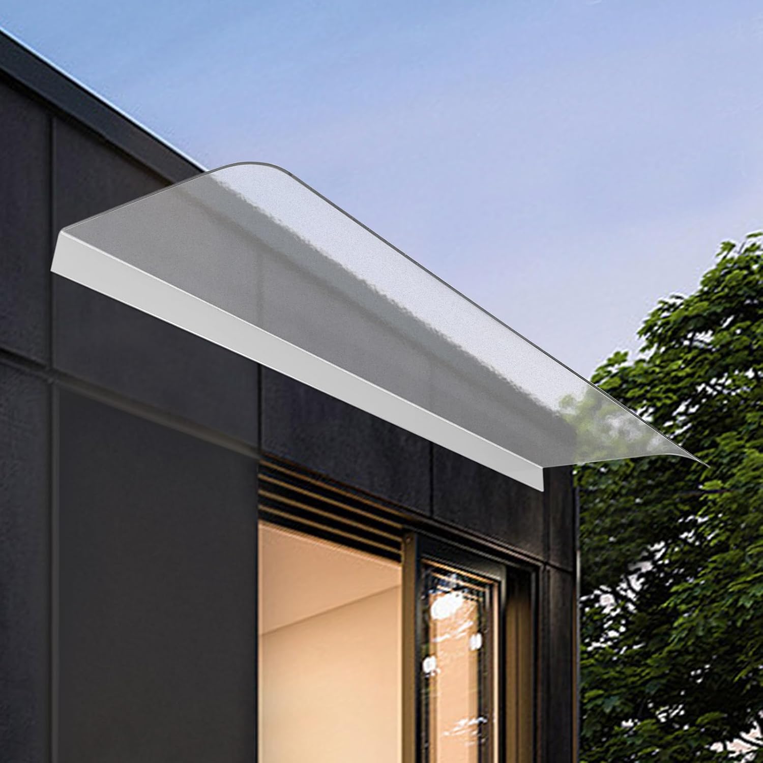 Amazon.com : JAJADAH Awning Canopy, Window & Door Awning, Clear Rain ...