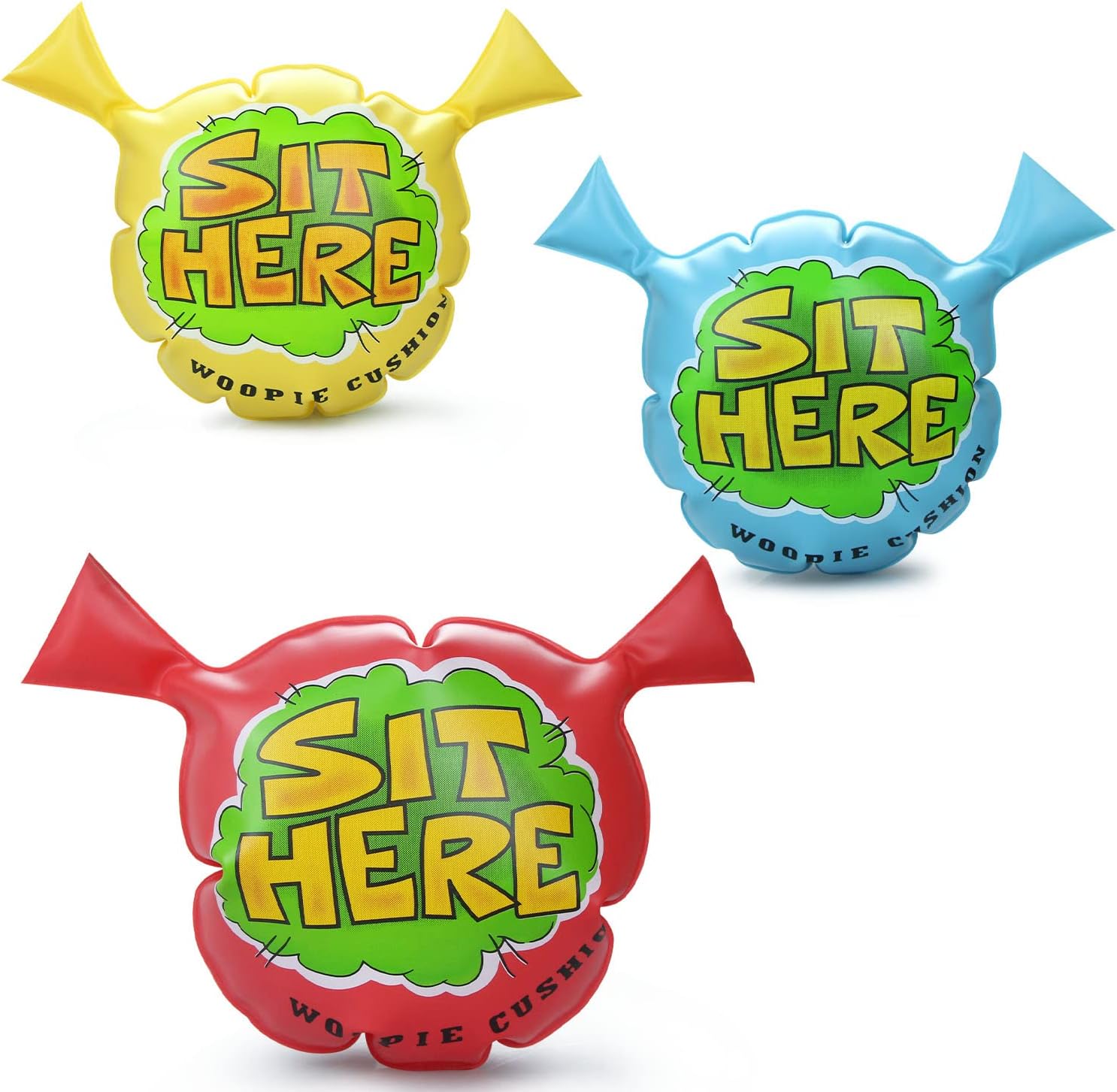 Amazon.com: Hualedi Whoopee Cushion for Kids Over 3 Years,[3 Pcs,9In ...