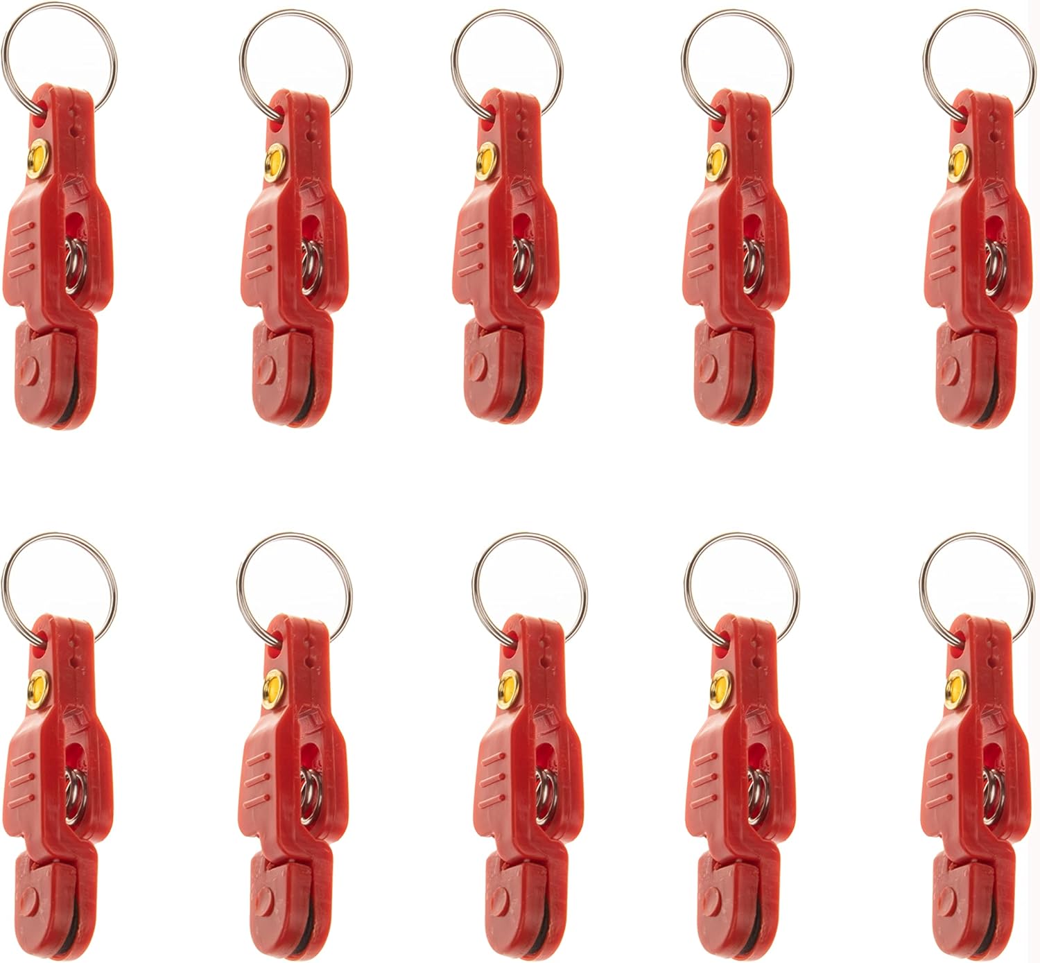 Amazon.com : Sedmoon 10 Pcs Heavy Tension Snap Release Clips for Weight ...