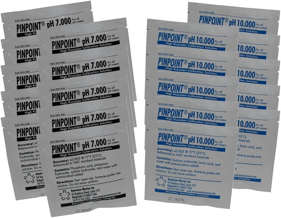 Amazon.com: Pinpoint® High-Precision pH Calibration Fluids Kit (pH ...
