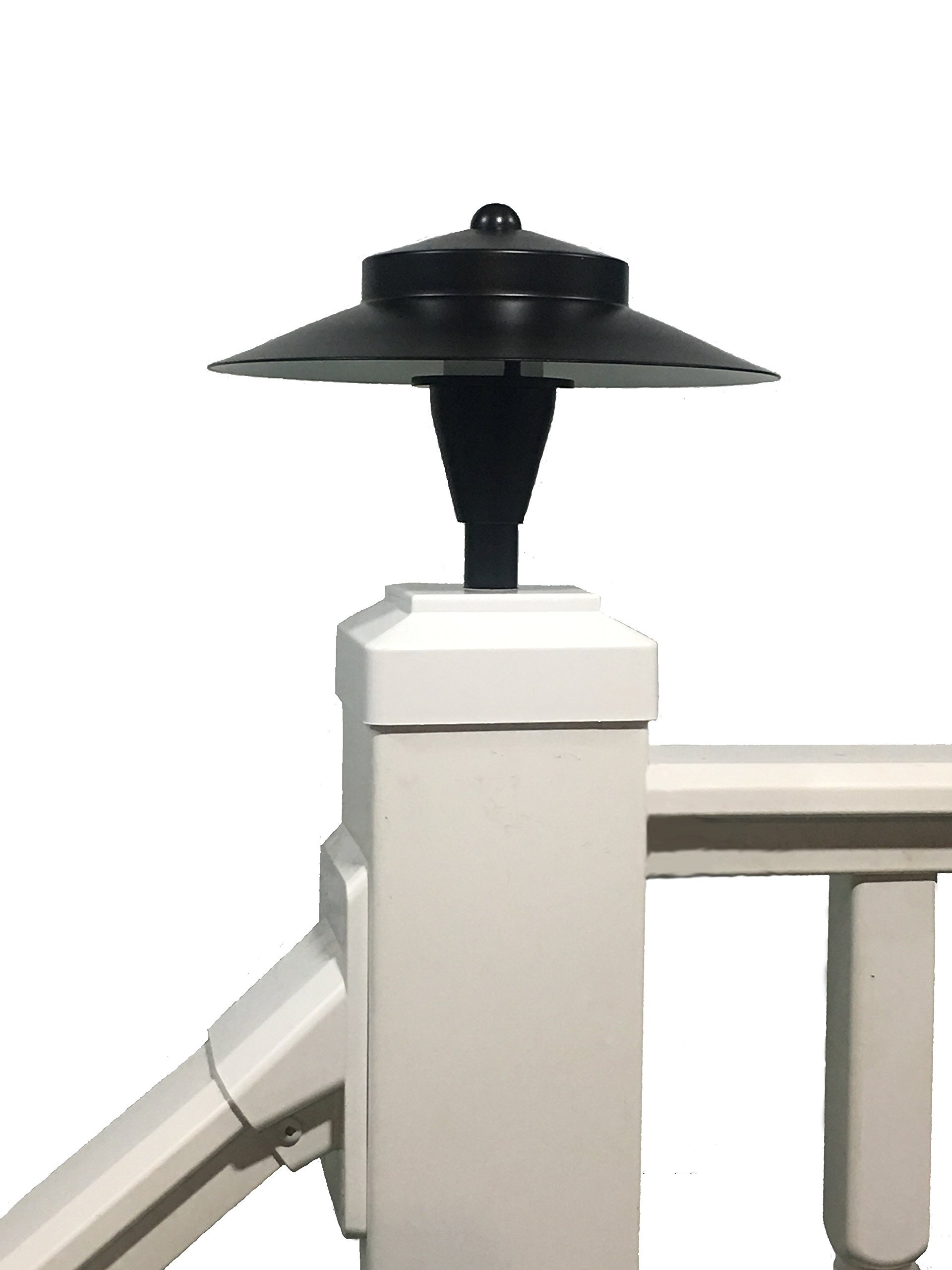 Tru-Post WL101A LED Post Light for a Deck or Fence Post (White, 4" x 4 ...