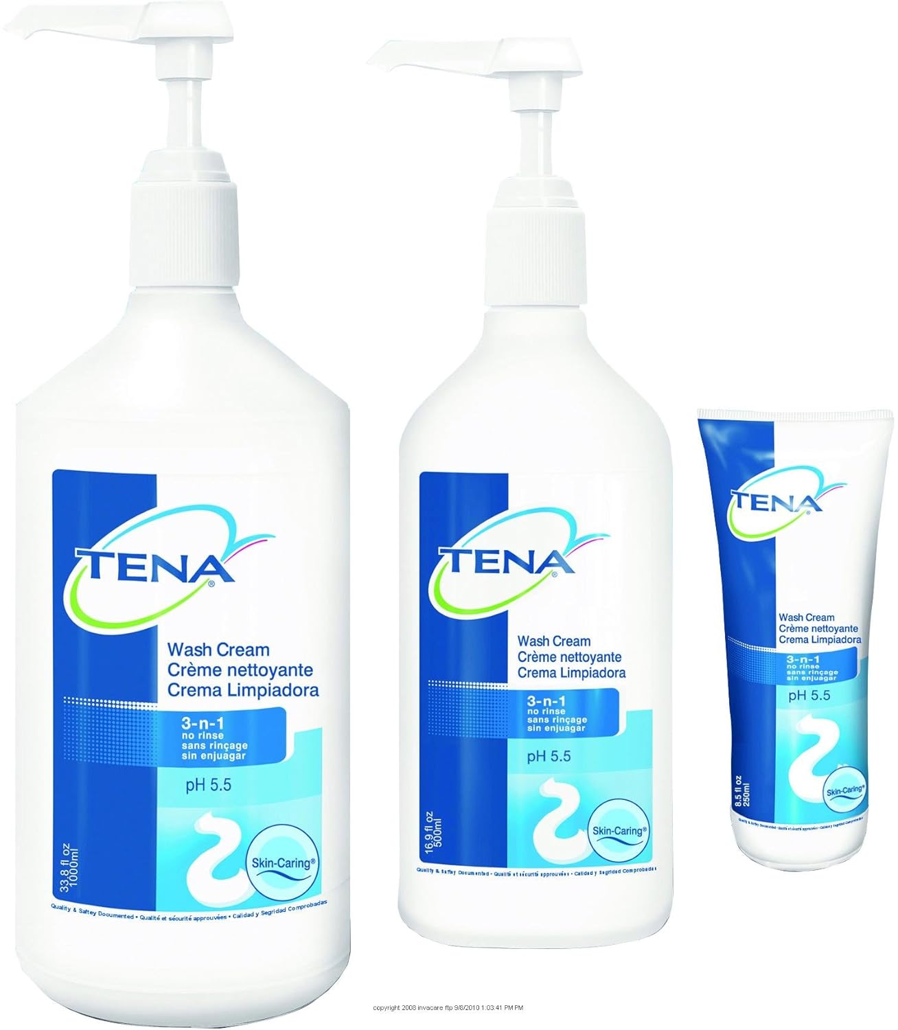 Amazon.com : SCA 64425 TENA Wash Cream, Tena Wash Cream 8.5 oz., (1 ...
