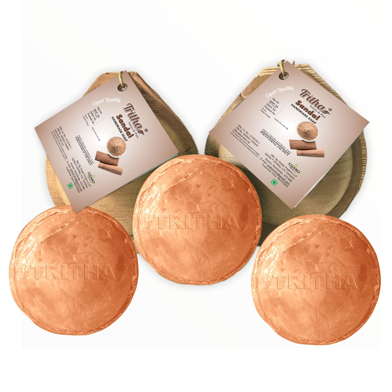 Buy Tritha Kerala Herbal Mix Soap 75 gram | 100% Handmade Soap Kerala ...