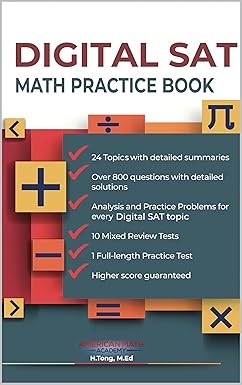 Amazon.com: DIGITAL SAT MATH PRACTICE BOOK: "Digital SAT Math Mastery ...