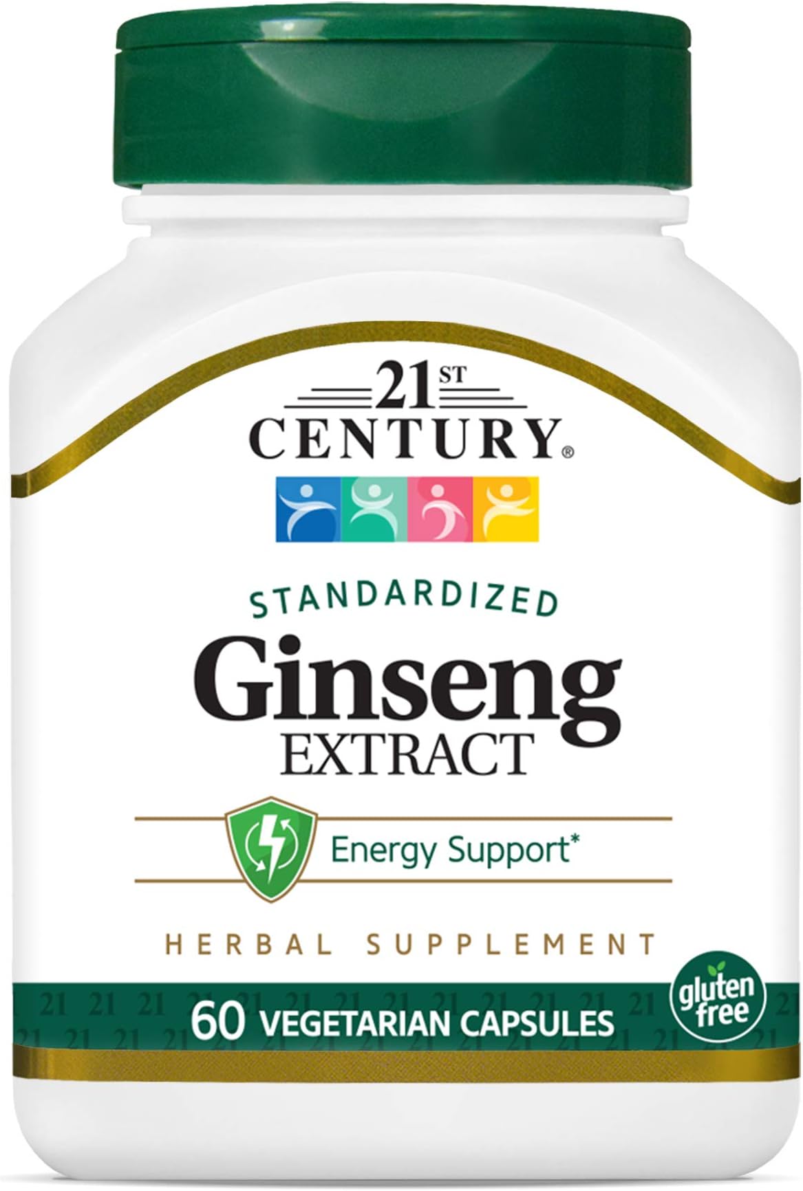 Amazon.com: 21st Century Ginseng Extract Veg Capsules, 60Count : Health ...