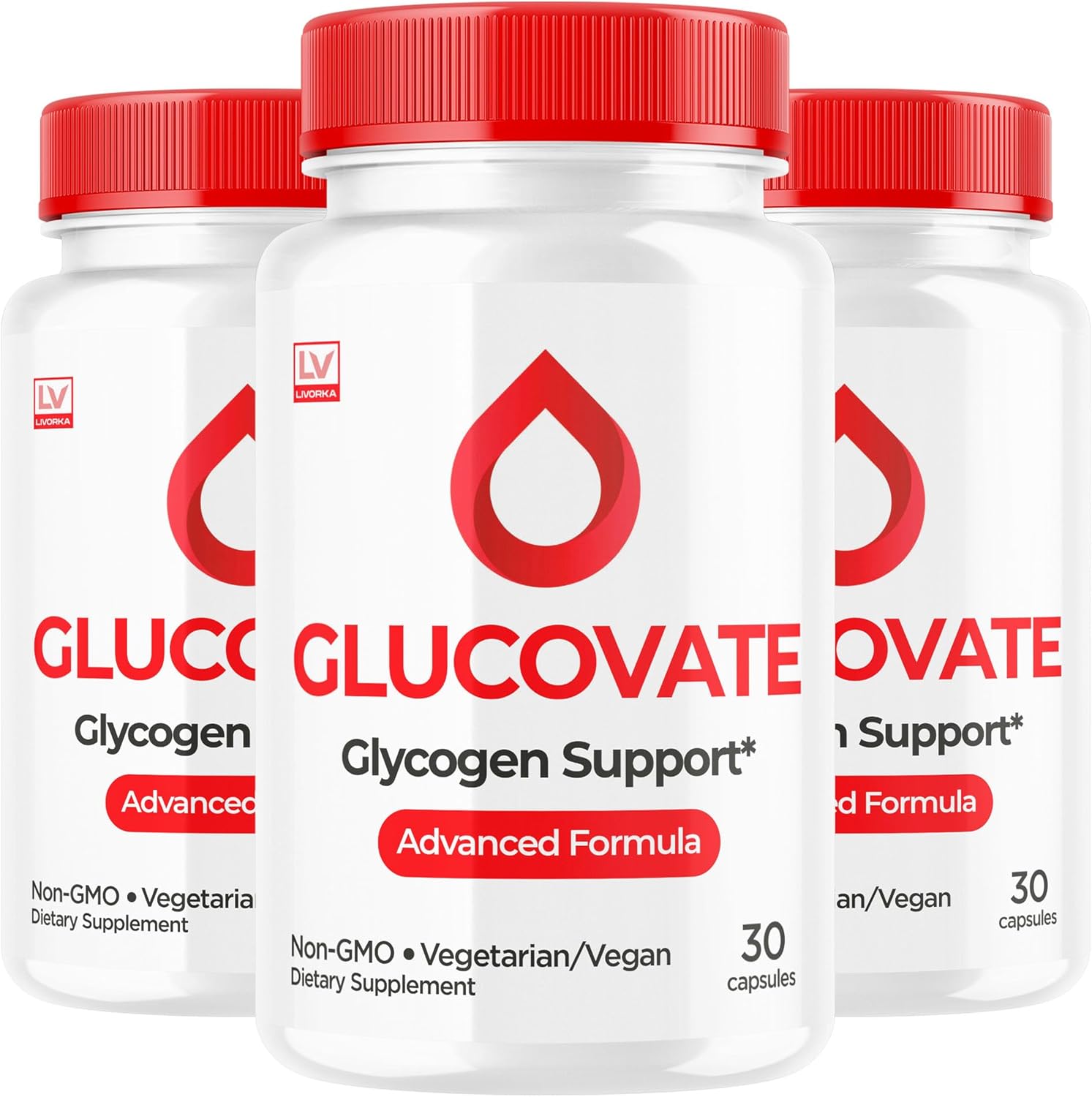 Amazon.com: (3 Pack) Glucovate Capsules, Glucovate Glycogen Support ...