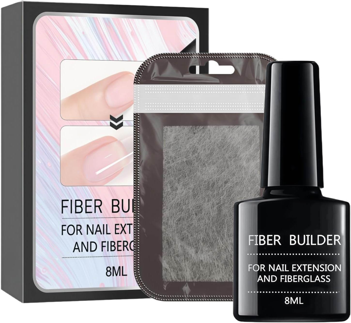 Nail Glue Instant Cracked Nail Repair Gel,Cracked Nail Hardener ...
