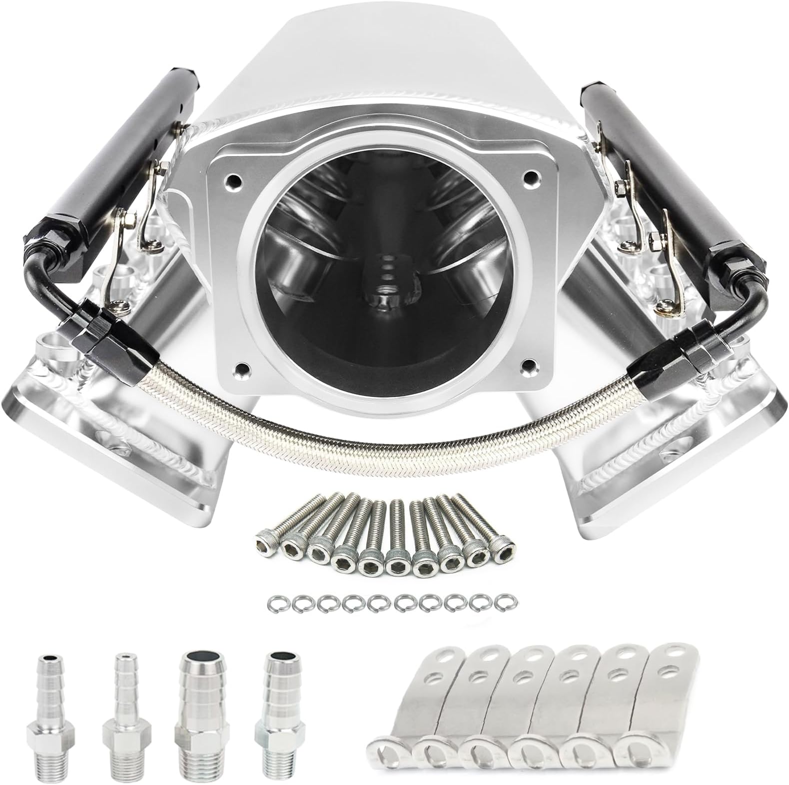 Amazon.com: GSTP For LS LS1 LS2 LS3 LS6 Intake Manifold with Cathedral ...