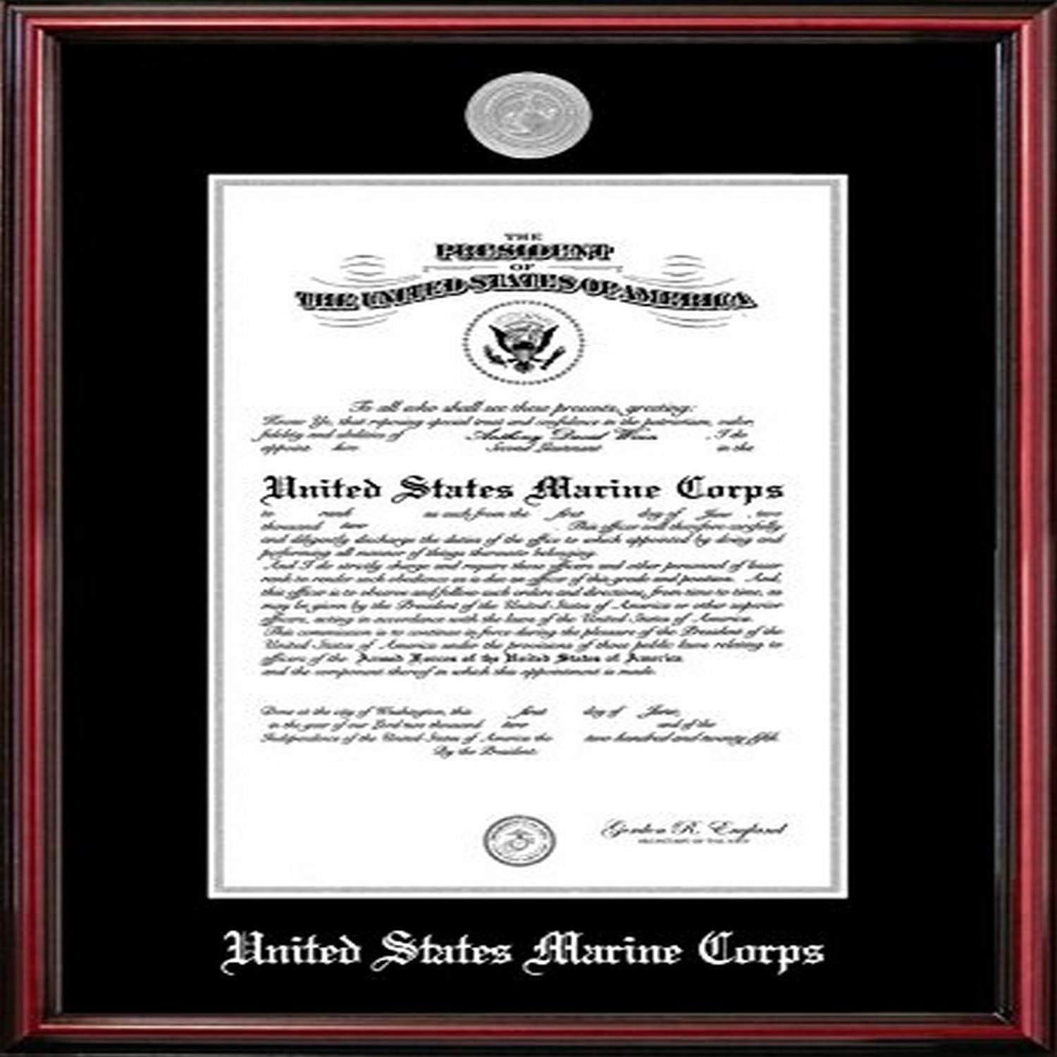 Amazon.com - Campus Images MACPT0029x14 Marine Certificate Petite Frame ...