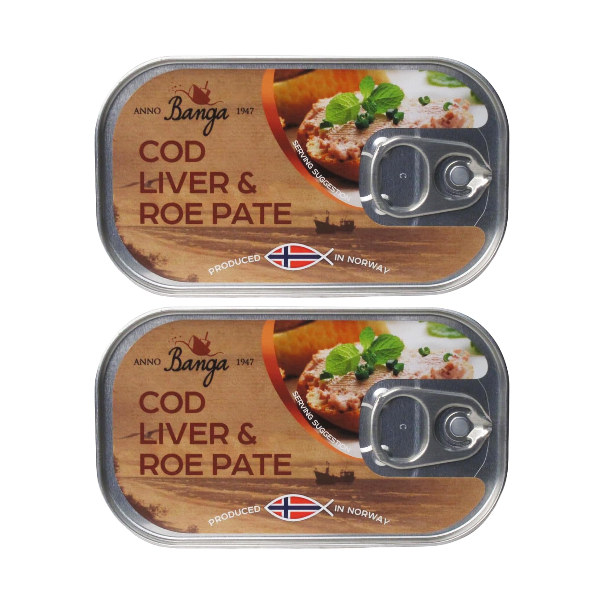 Banga Fish Liver and Roe Pate 120g - Canned Food | Easy Open Pull Ring ...