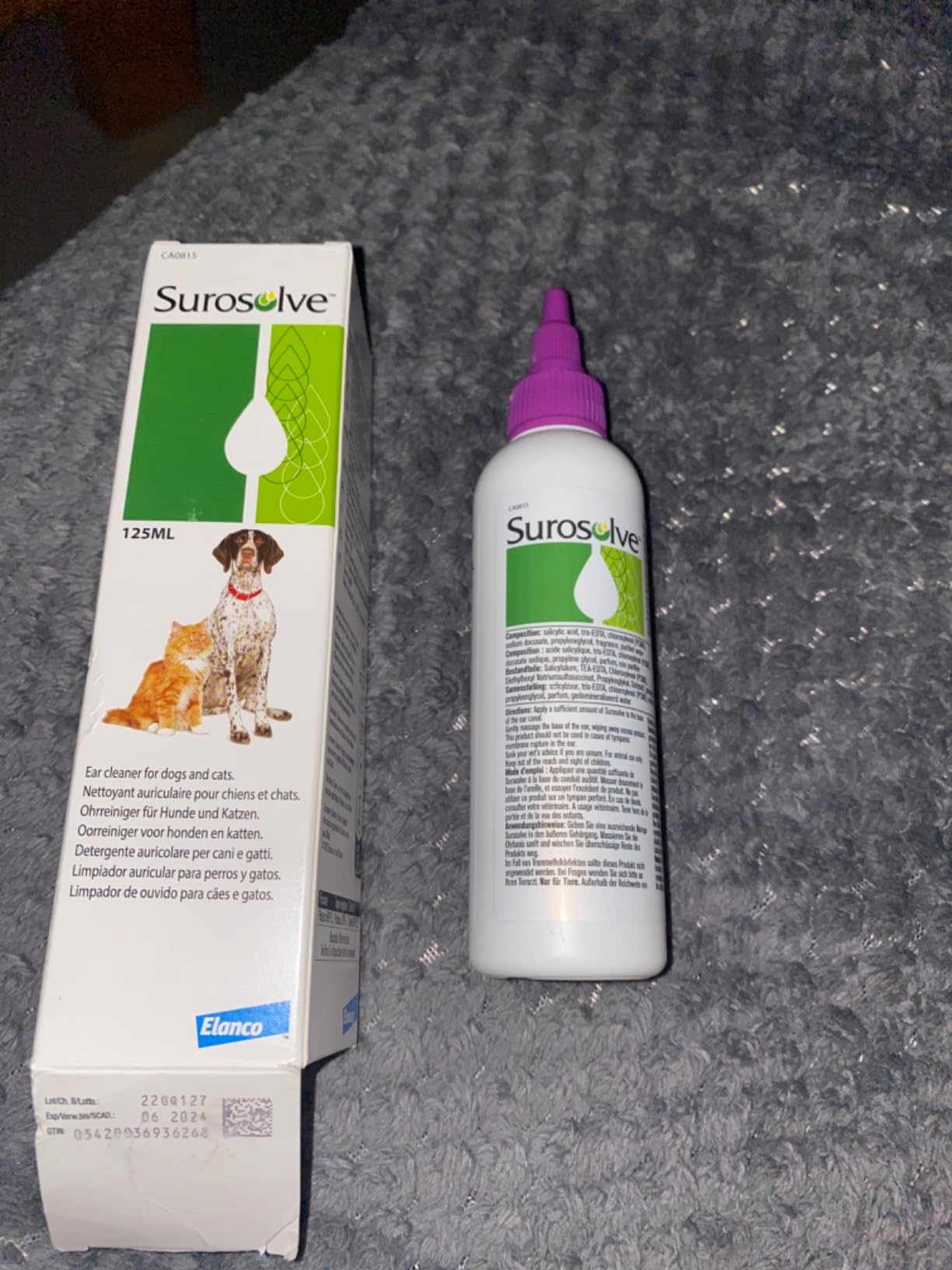 Fidavet Surosolve ear cleaner for dogs and cats 125ml : Amazon.co.uk ...