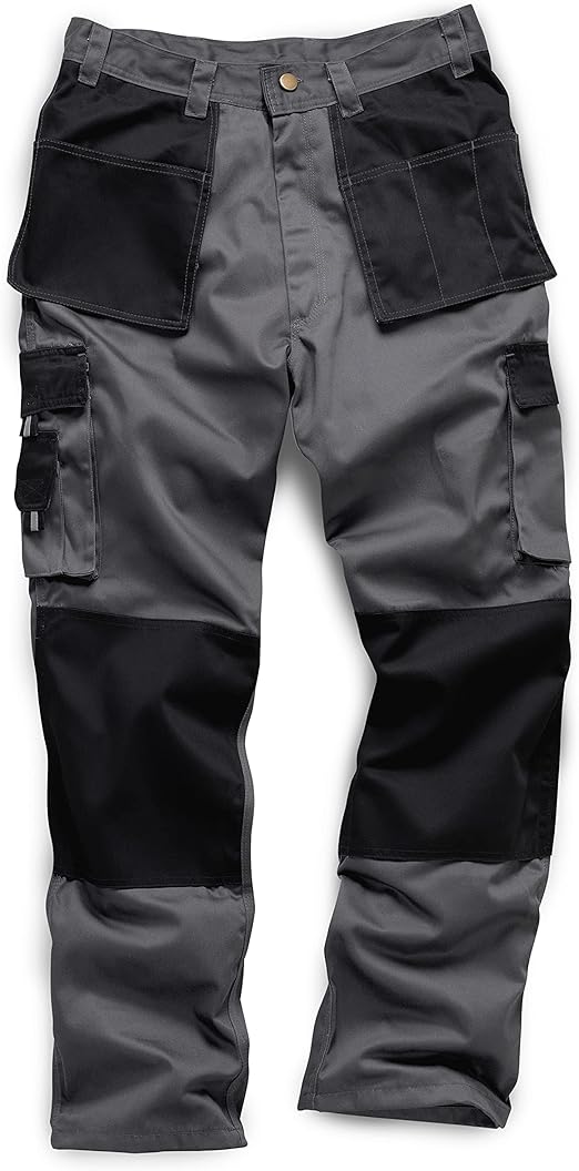 StandSafe Men's Pro Cargo Tuff Combat Heavy Duty Work Trouser Utility ...